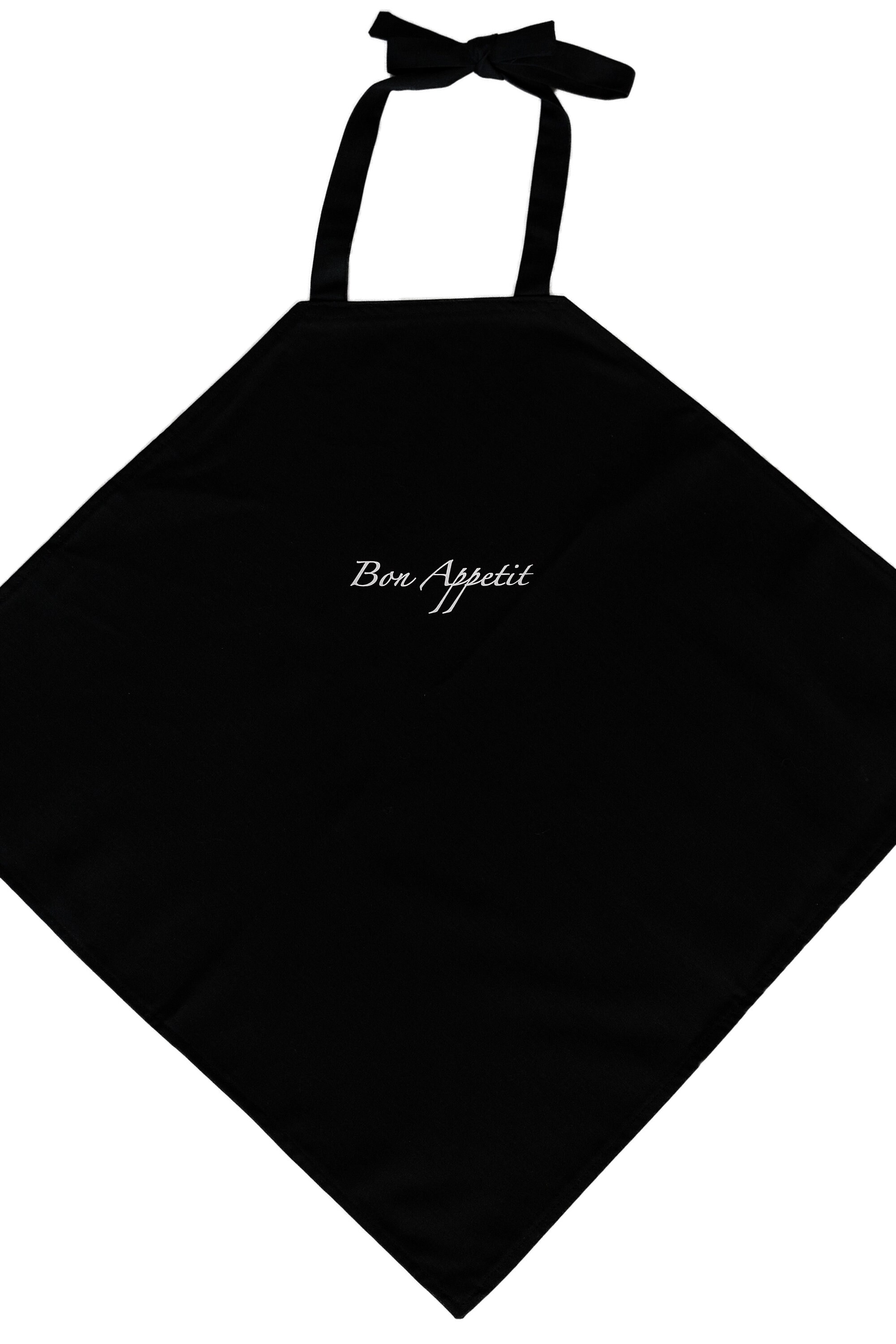 Personalized Bib Adult Bib/napkin Bon Appetit Bib Black Bib Clothing ...