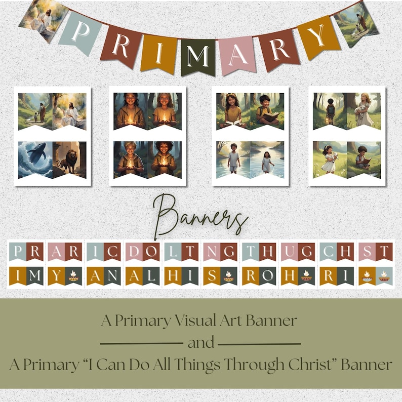 2026 Primary Old Testament Bulletin and Binder Kit, LDS - Etsy
