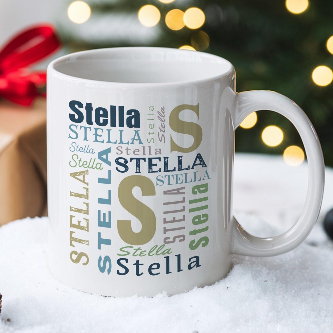 Customizable Mug, Gift for Friend, Custom Name Mug, Personalized Gift ...