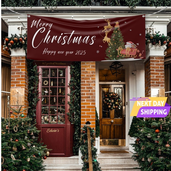 Christmas Banner - Etsy