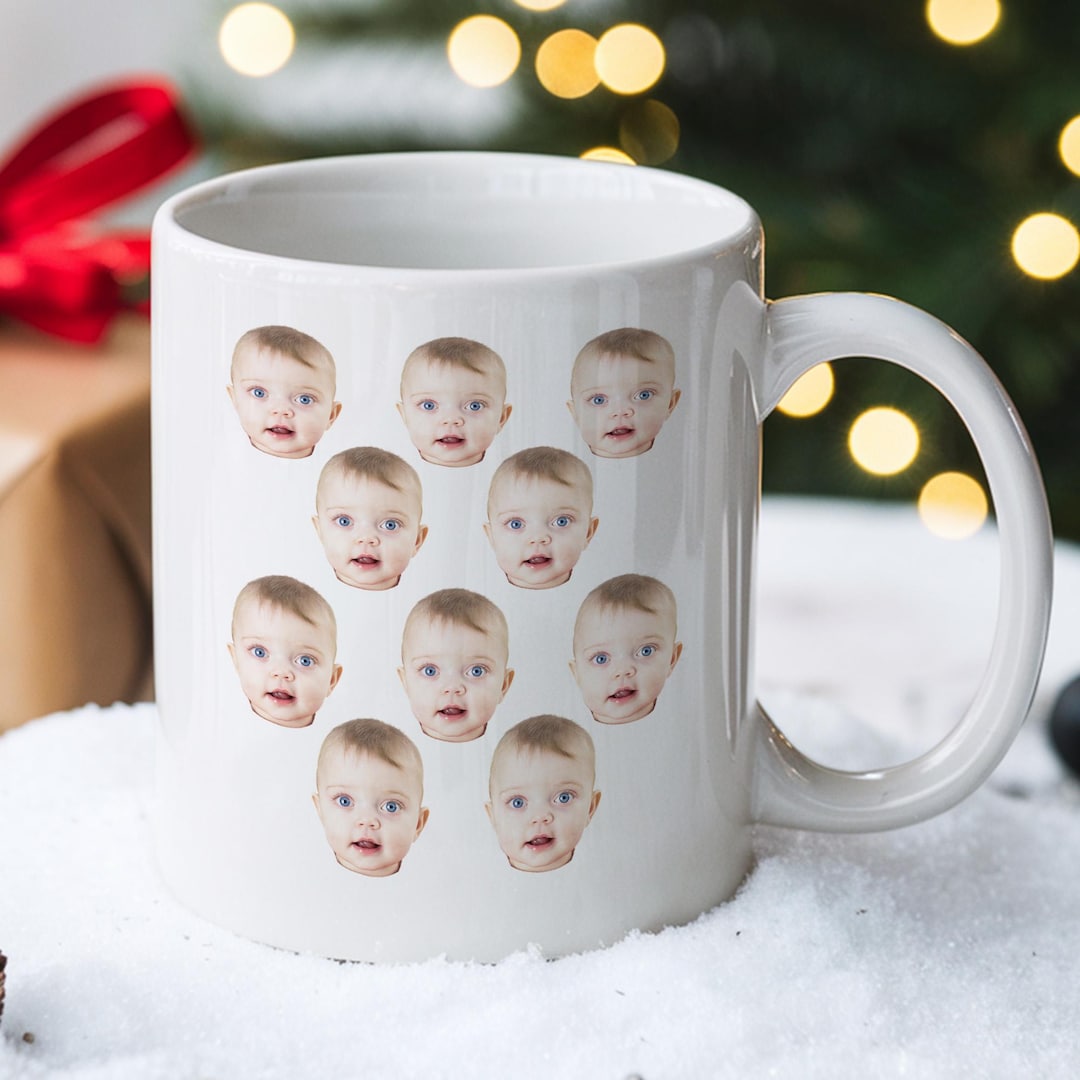 Custom Baby Face Mug, Funny Mug, Custom Photo Mug, Picture Mug, Custom ...