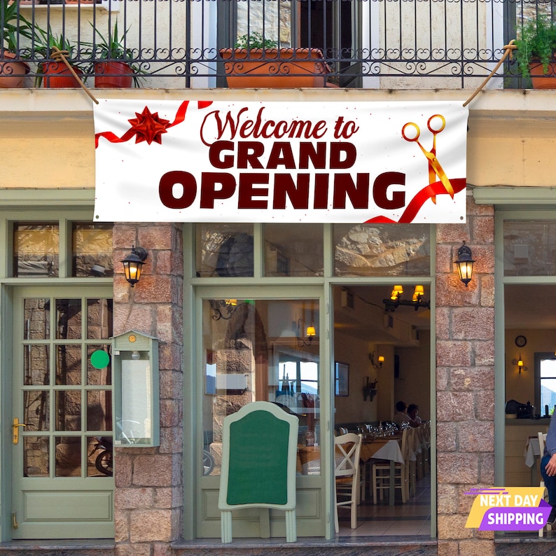 Welcome to Grand Opening Banner, Grand Opening, Grand Opening Banner ...