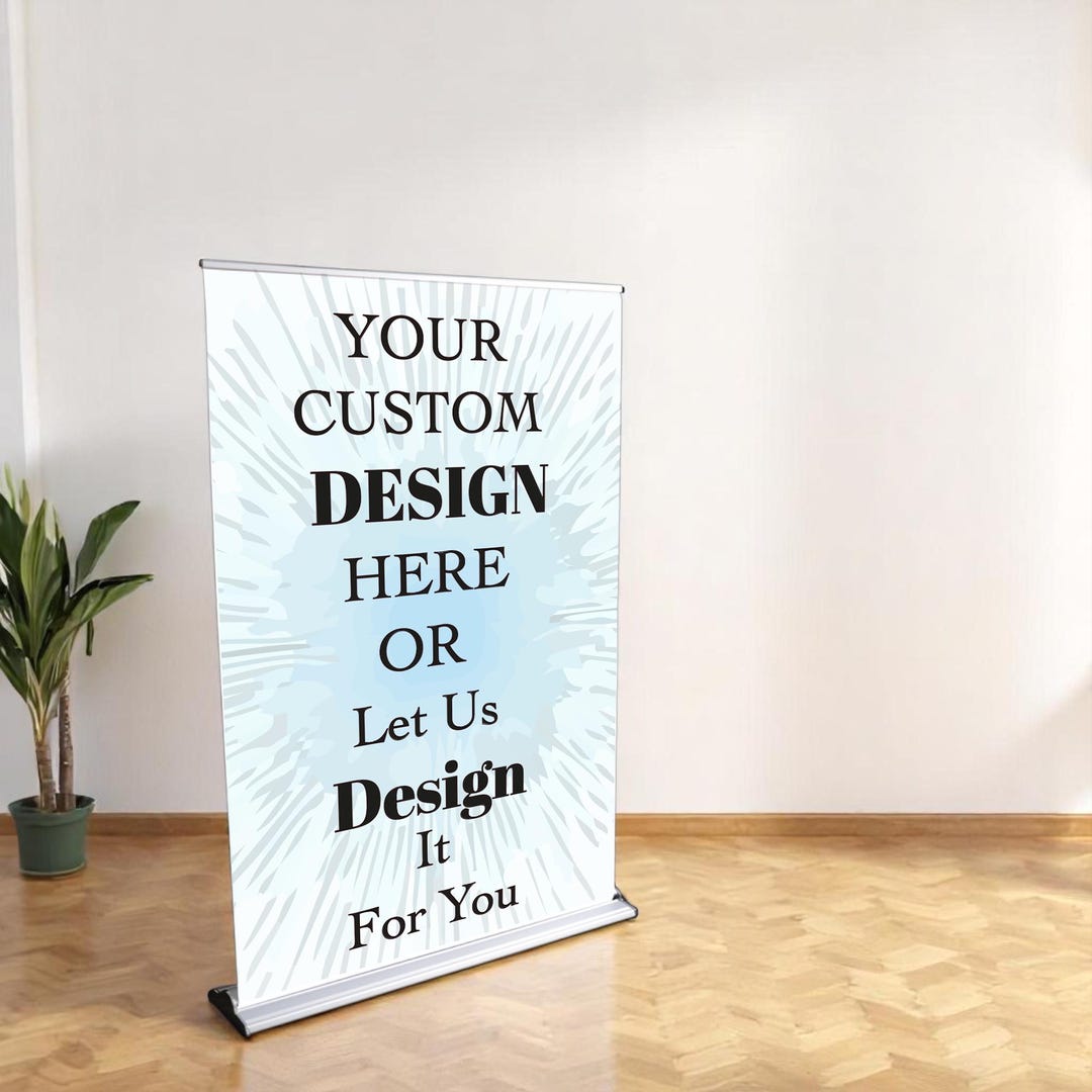 Custom Banner Holder, Banner Stand, Business Banner, Custom Banner ...