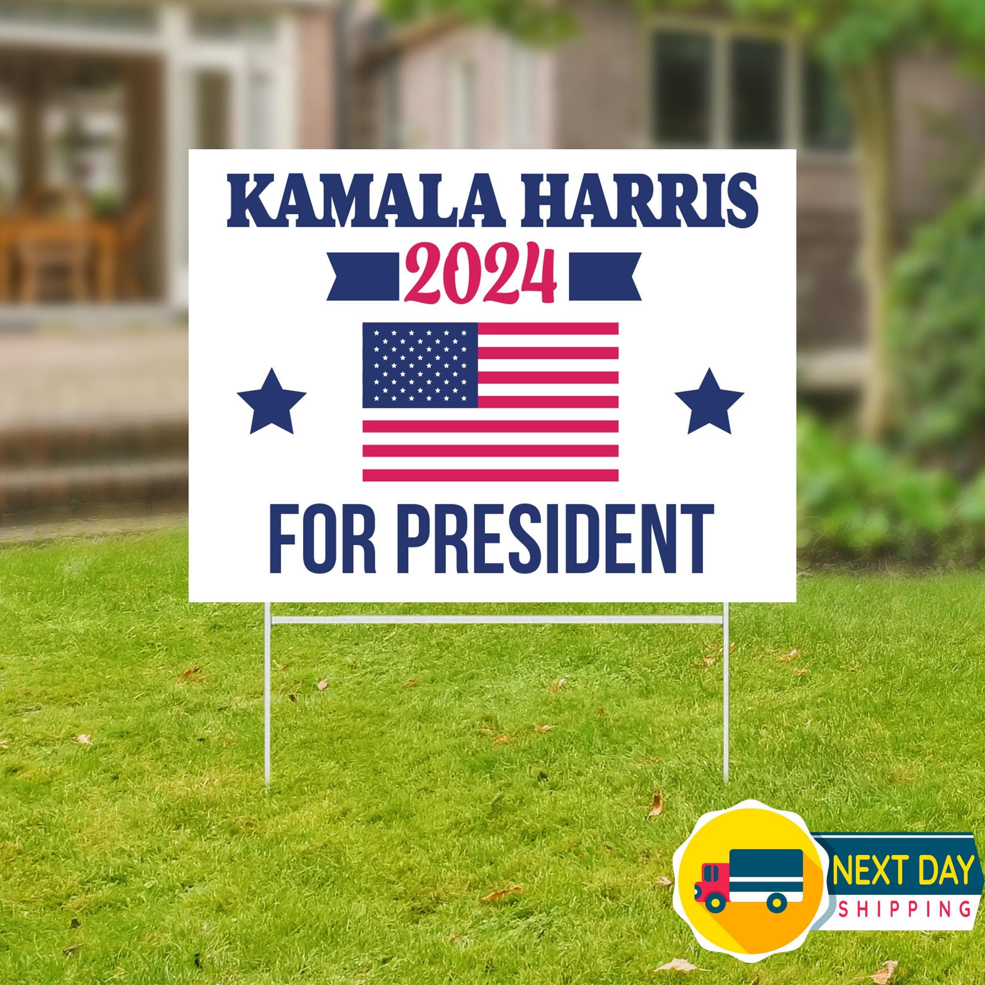 Kamala 2024 for President Yard Sign, Kamala for President, Kamala ...