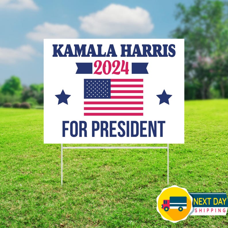 Kamala 2024 for President Yard Sign, Kamala for President, Kamala ...