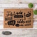 Hello Different Languages Welcome Mat, Welcome Mat, Closing Gift, New ...
