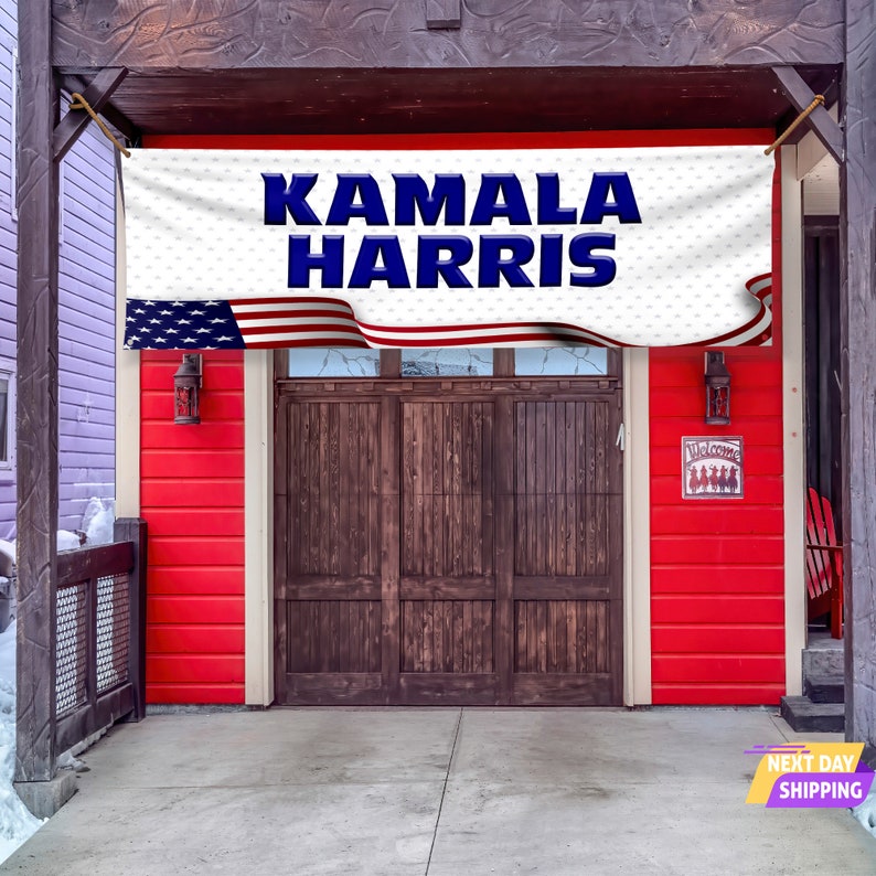 Kamala Harris Banner, Kamala Harris for President 2024, Kamala ...