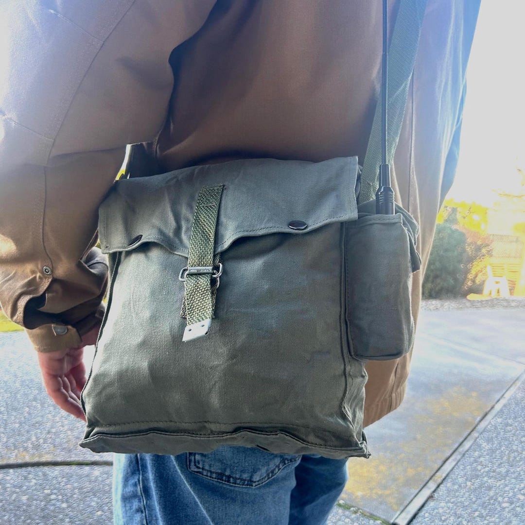 Military Surplus Canvas Shoulder Bag: BLEMISHED - Etsy