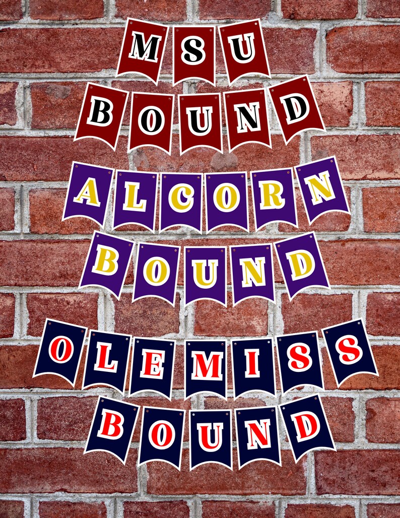 College Bound Banner | Graduation Party Decor | Custom Grad Banner - Etsy