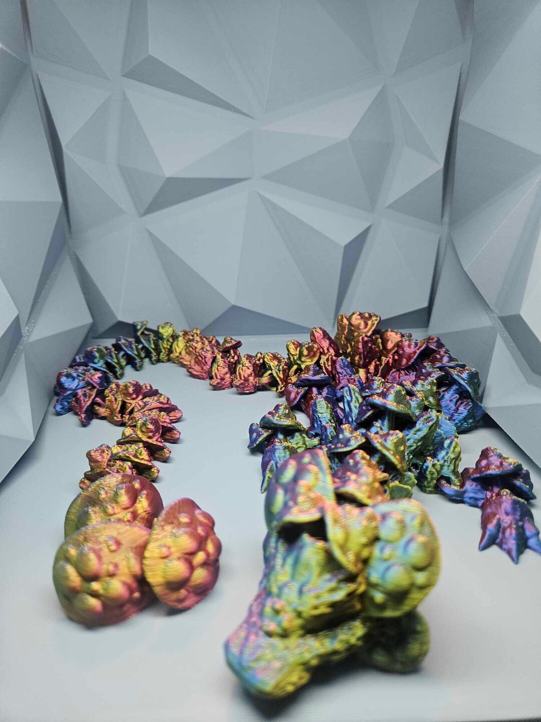 Cinderwing 3D Printed Articulated Mushroom Dragon - Etsy