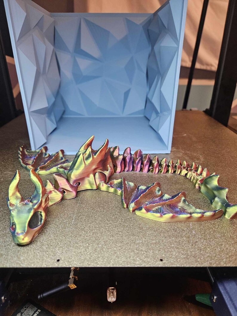 Print Your Own Dragonlayers in Green Skeletal Dragoncreate Your Own Skeletal Dragoncreate Your ...