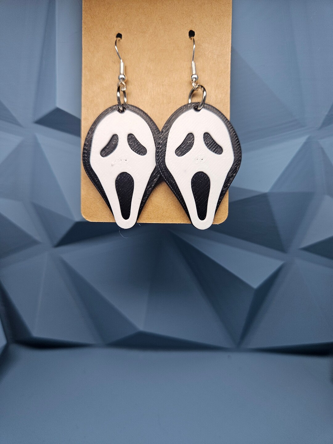 Scream Ghostface Earrings Horror Lover's Earrings Halloween Lover's ...