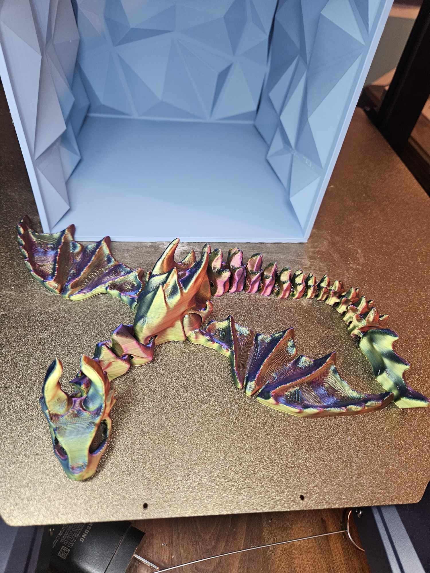 Print Your Own Dragonlayers in Green Skeletal Dragoncreate Your Own Skeletal Dragoncreate Your ...
