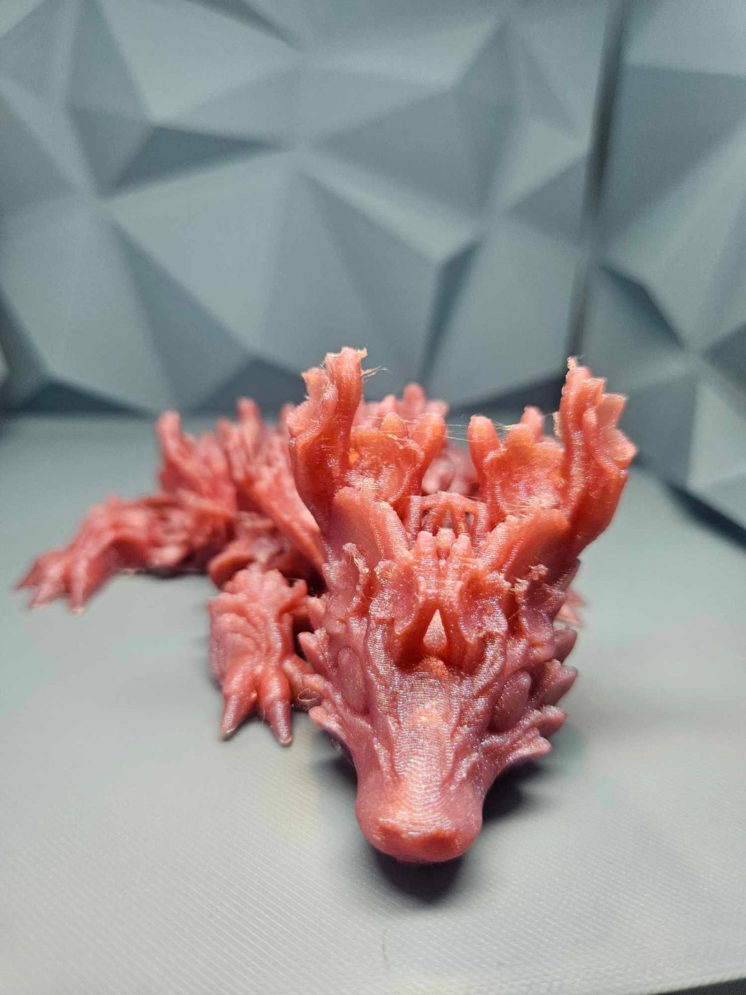 Cinderwing Articulated 3D Printed Cherry Blossom Dragon - Etsy
