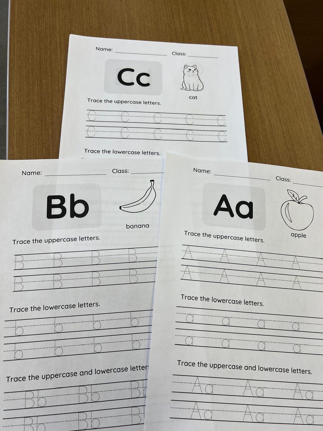 A to Z Handwriting Worksheets for Kids | Printable Letter Tracing PDF ...