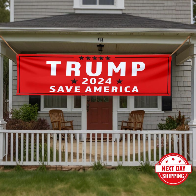 Trump 2024 Vinyl Banners - Etsy