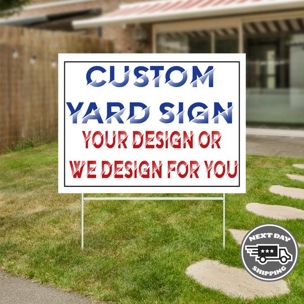 Custom Yard Sign - Etsy