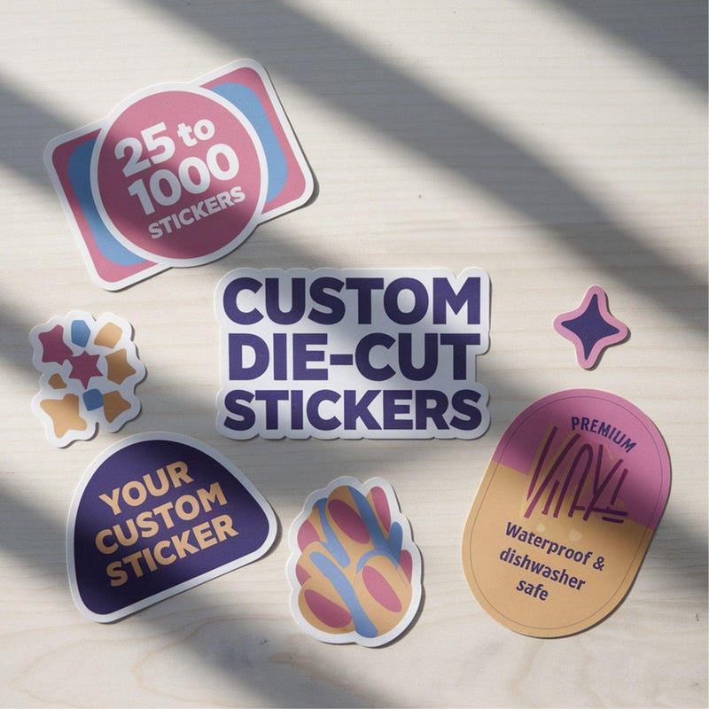 Custom Stickers - Etsy