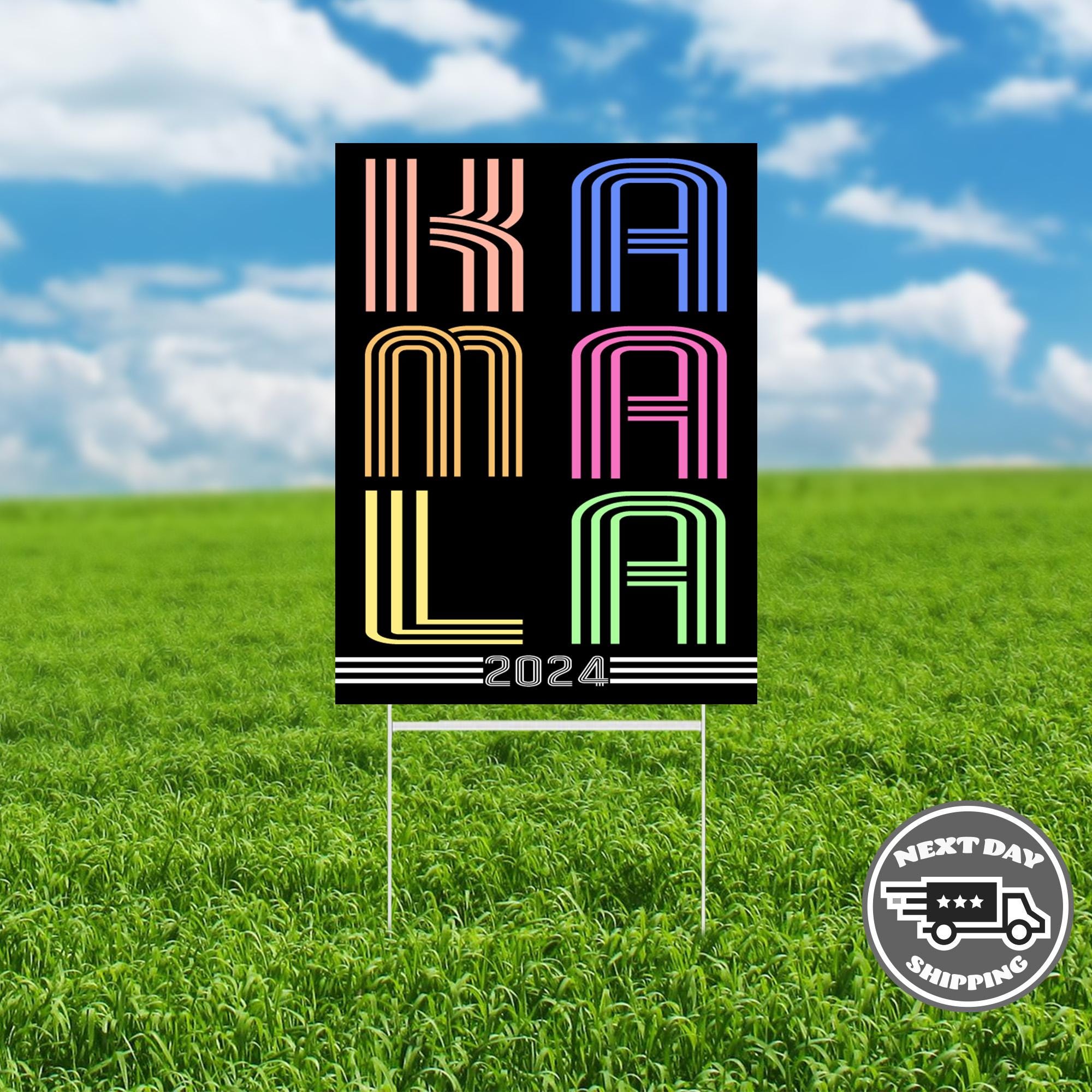 Kamala 2024 Yard Sign, Kamala Harris Sign, Vote 2024, Election 2024 ...