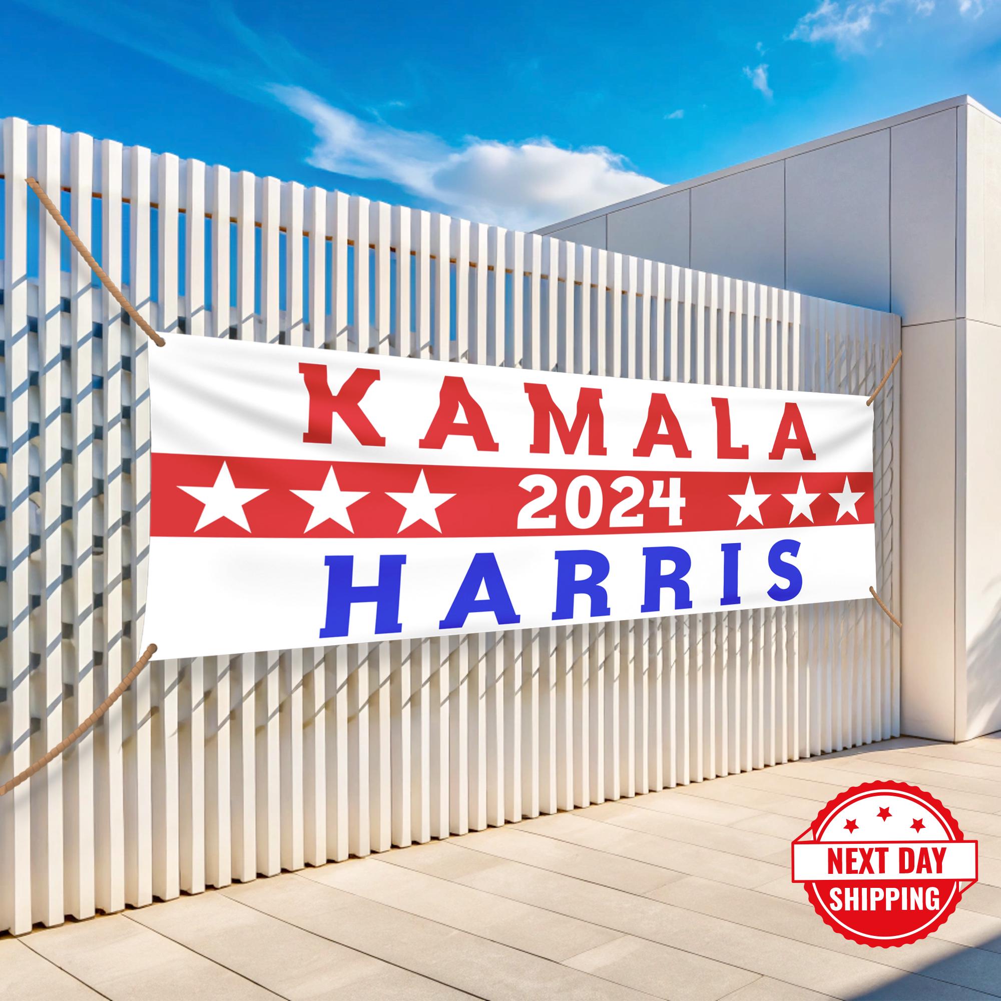 Kamala Harris 2024 Banner, Kamala Banner, Kamala My President, Vote ...