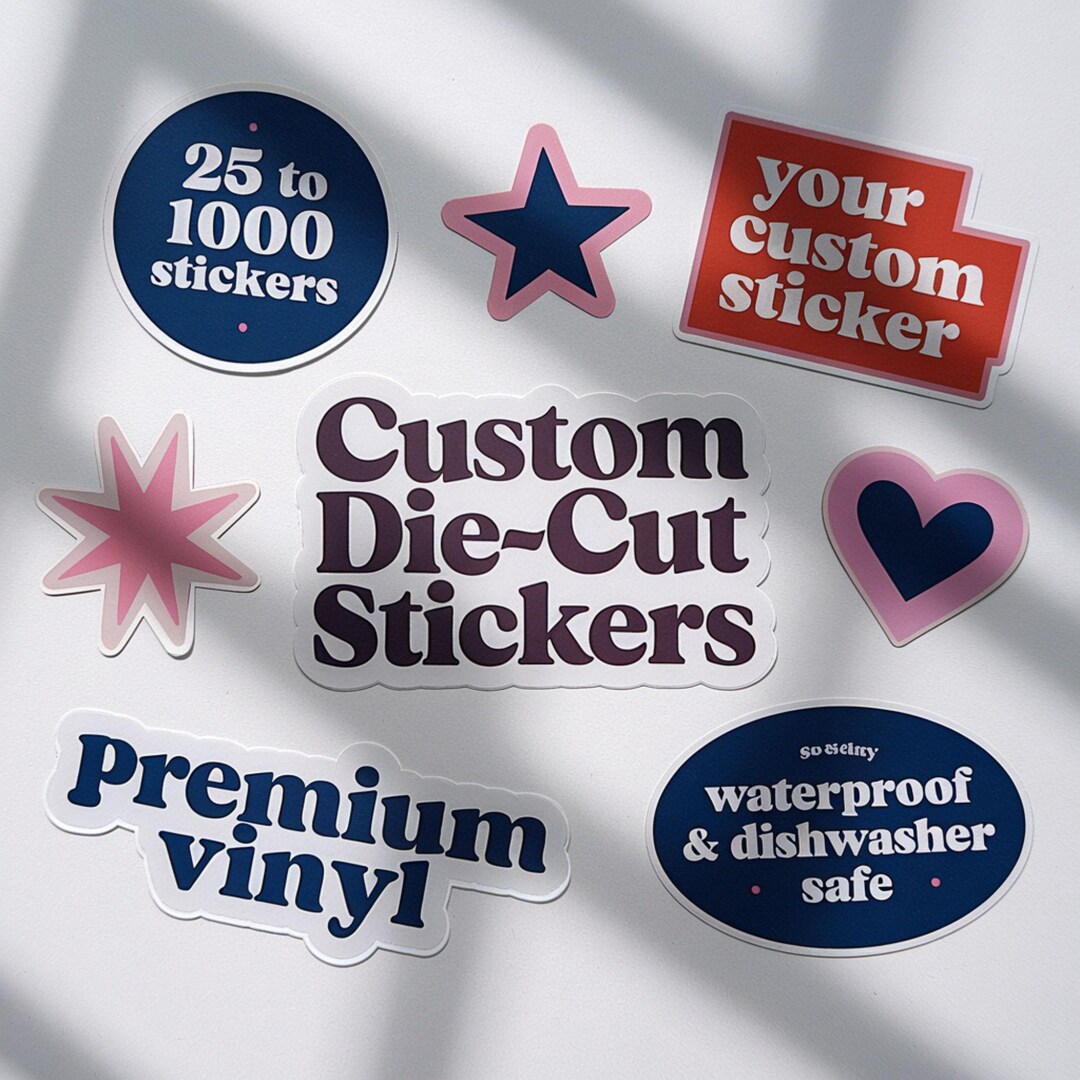 Custom Die-cut Stickers, Customized Sticker, Die Cut Sticker ...