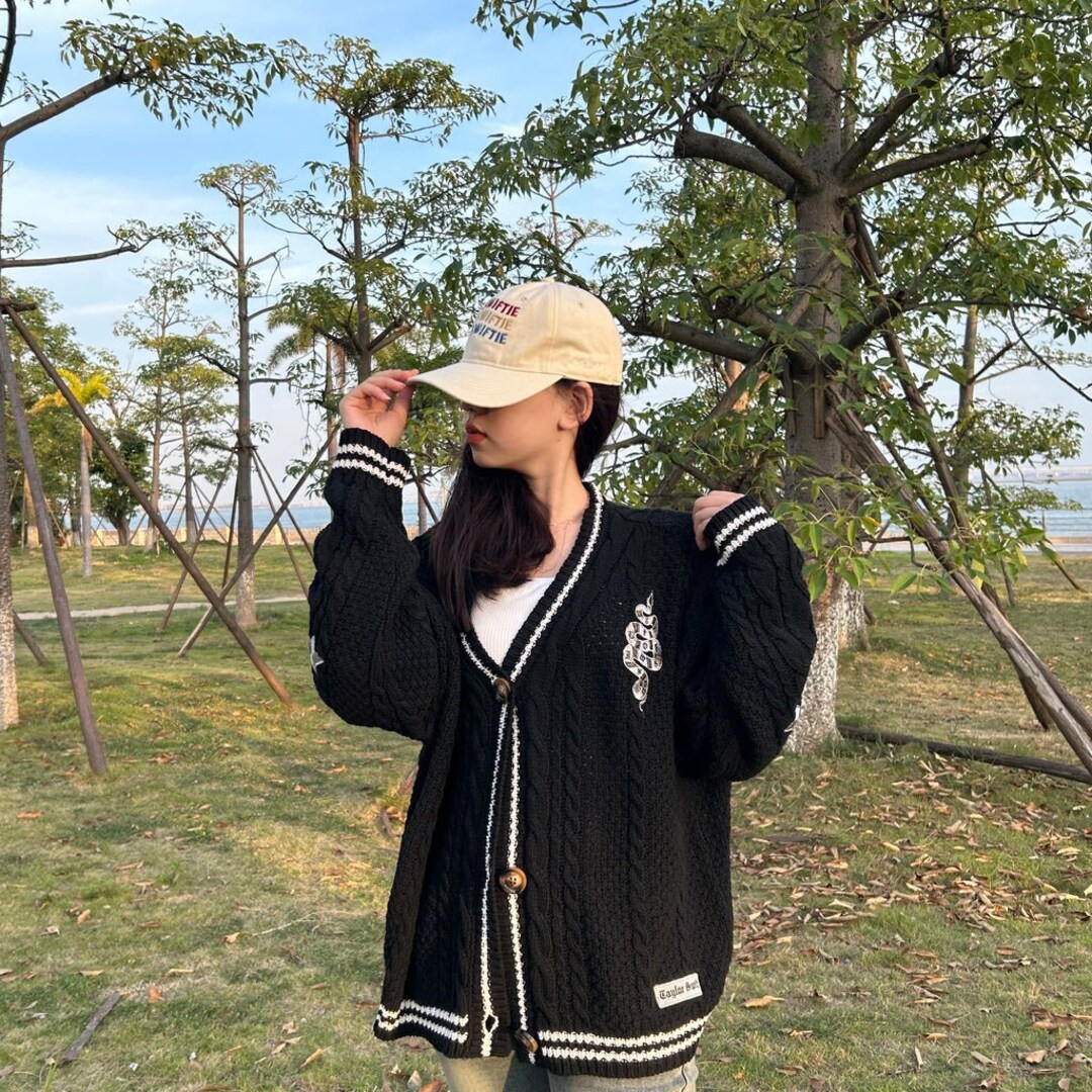 Taylor Swiftie Cardigan Reputation Cardigan Black Taylor Swiftie ...