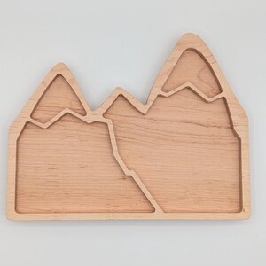 Sensory Play Tray, Mountain Sensory Tray, Snowy Mountain Playscape ...