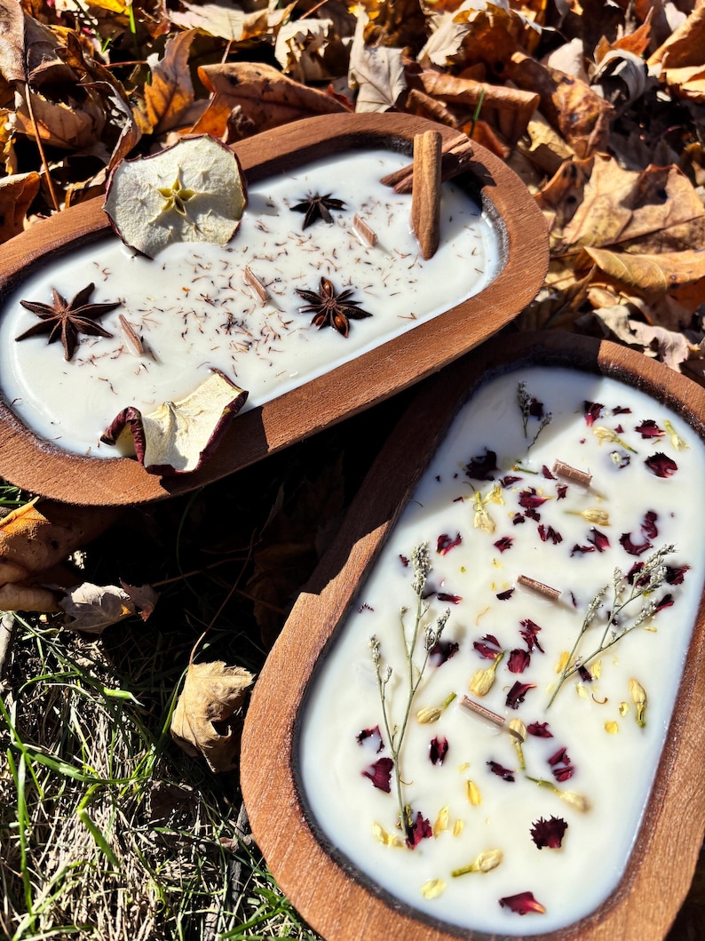 High Fragrance, Handmade Soy Candles, Dough Bowl Candles, - Etsy