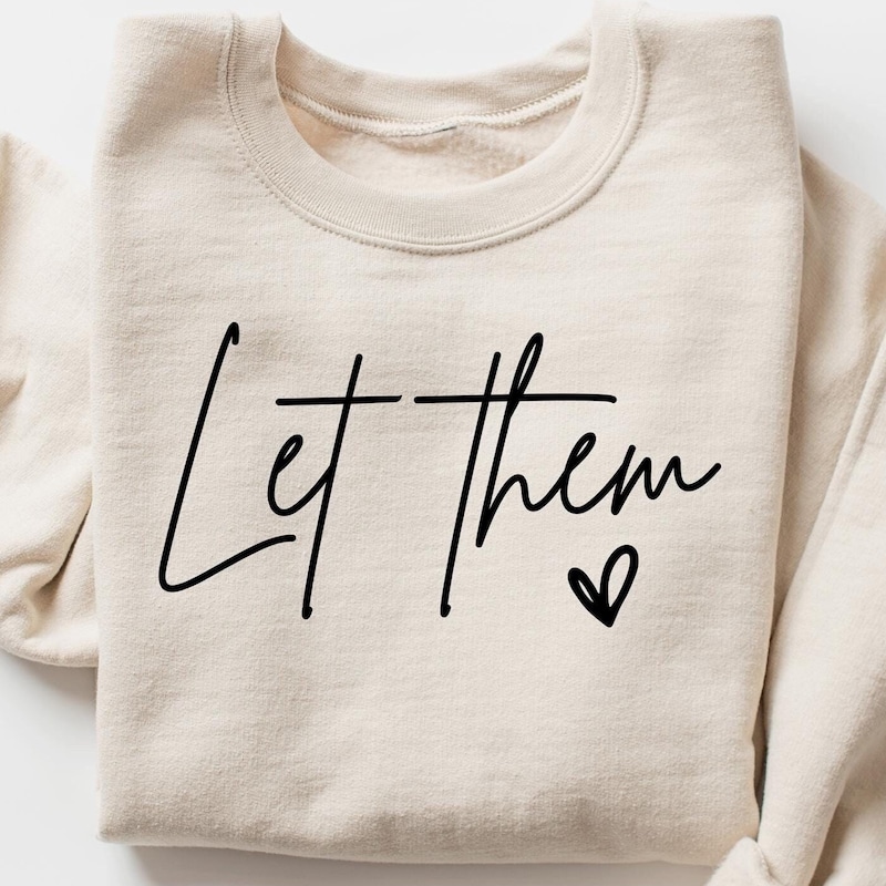 Let Them Svg - Etsy