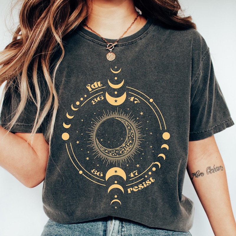 Anti Trump Celestial Tshirt - Etsy