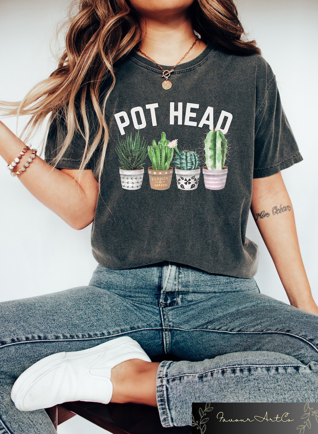 Pot Head Shirt, Funny Plant Shirt, Plant Lover Gift, Crazy Plant Lady, Plant Lover Shirt ...