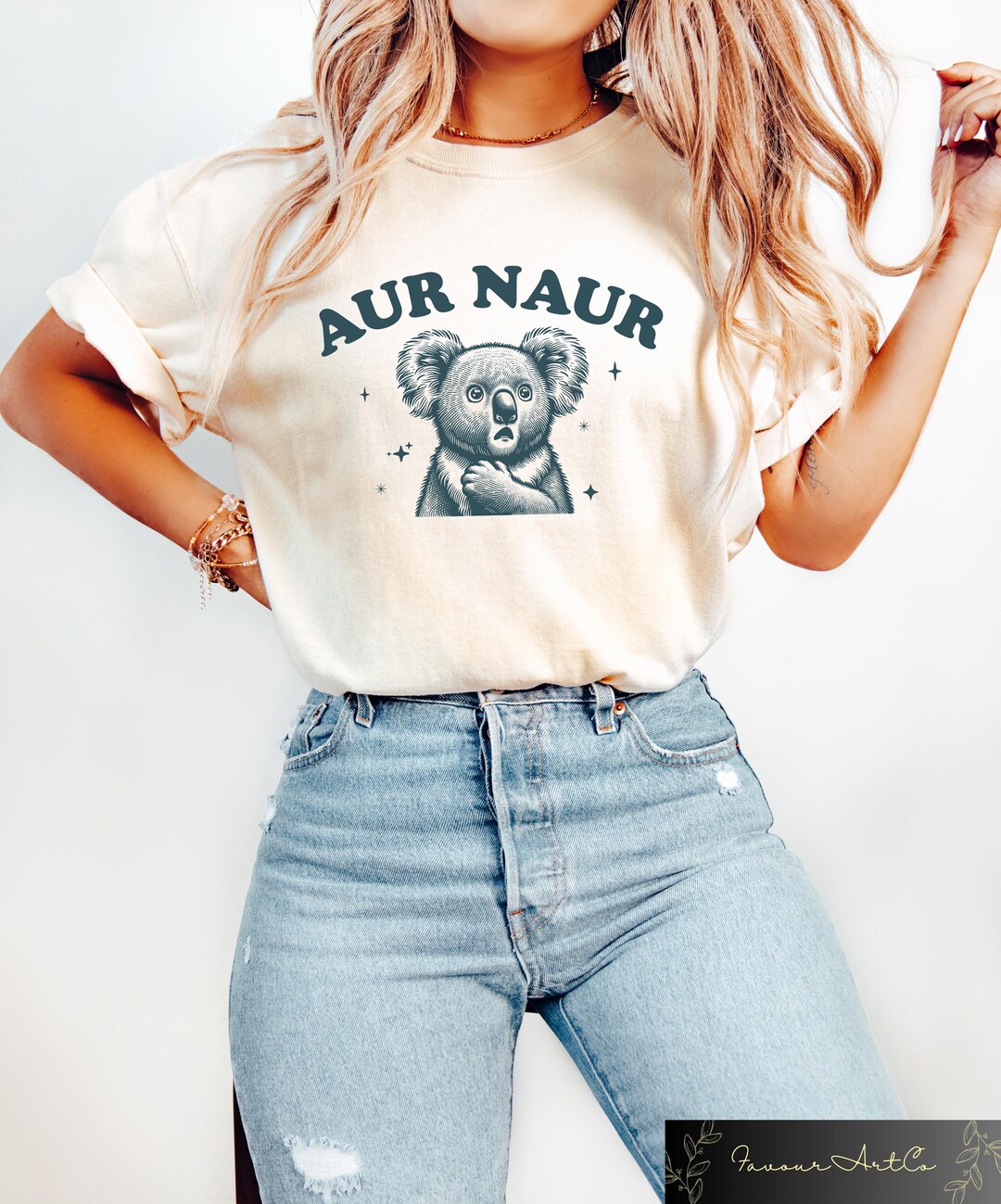 Aur Naur Comfort T-shirt, Oh No Shirt, Funny Australian Accent Shirt ...