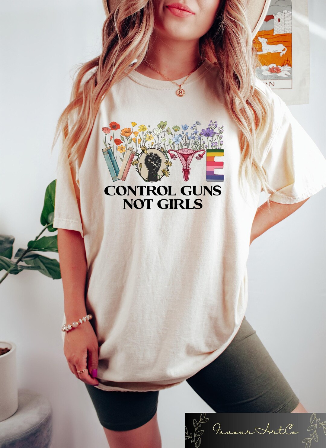 Control Guns Not Girls Shirt, Thoughts and Prayers Tee, Gun Control ...