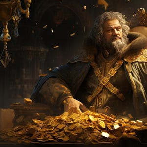 Prodigious Power of King Midas, the Powers of Nfinite Wealth, Powerful ...