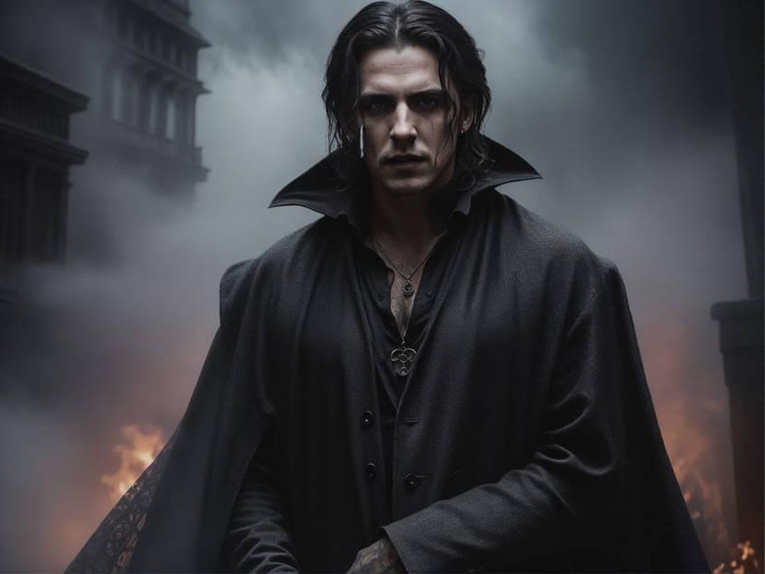 Master King MALE VAMPIRE Remote Binding. Direct Binding Remote, Dark ...