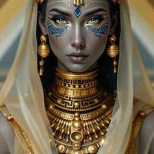 PRINCESS DJINN Marid Egyptian Queen of Sheba Tribe Wise Fascination ...