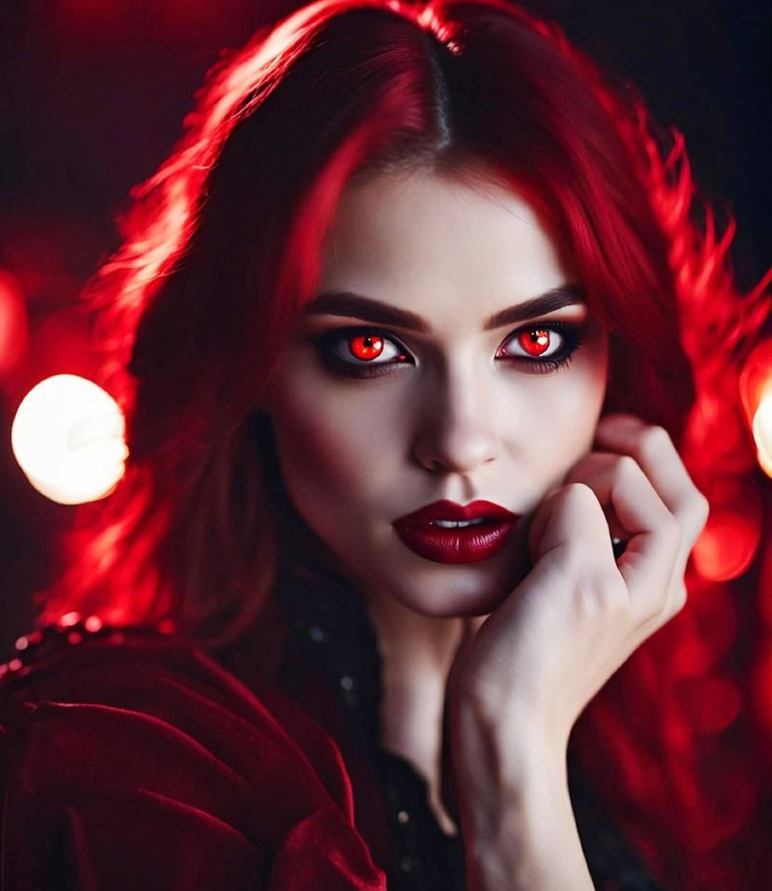 Powerful SANGUINE VAMPIRE FEMALE Beauty Power , Plus Charged Digital ...