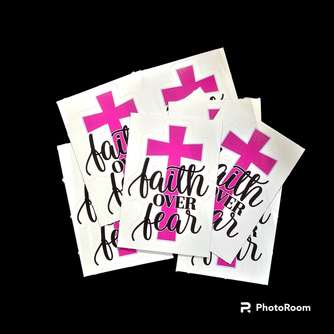 Faith Over Fear Stickers, Be Still Stickers, He Has Risen, Buyer ...