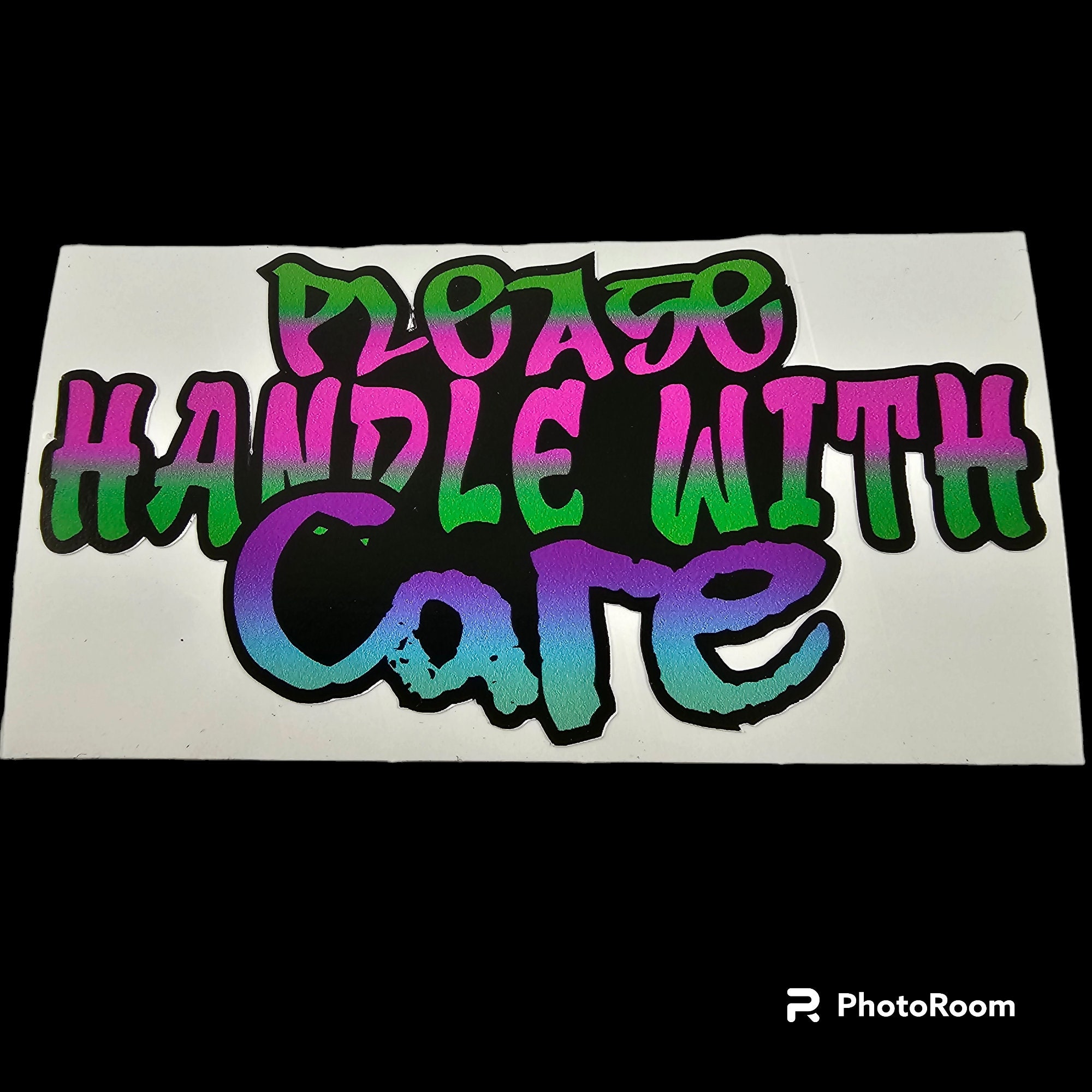 Colorful Graffiti Stickers, Fragile Labels, Buyer Appreciation Handle ...