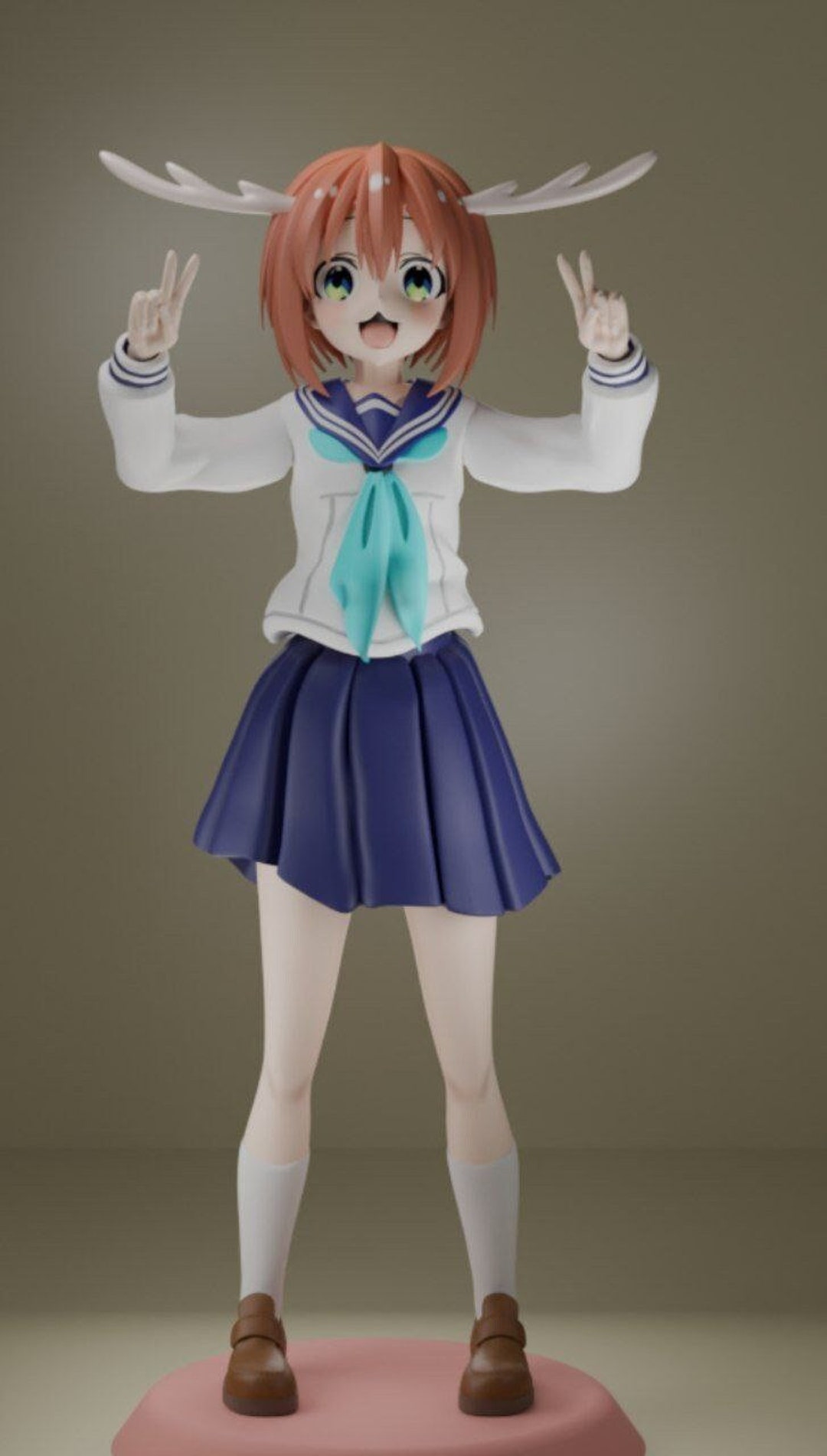 Nokotan Shikanoko / Full Paint / 3D Print 12k Resin - Etsy