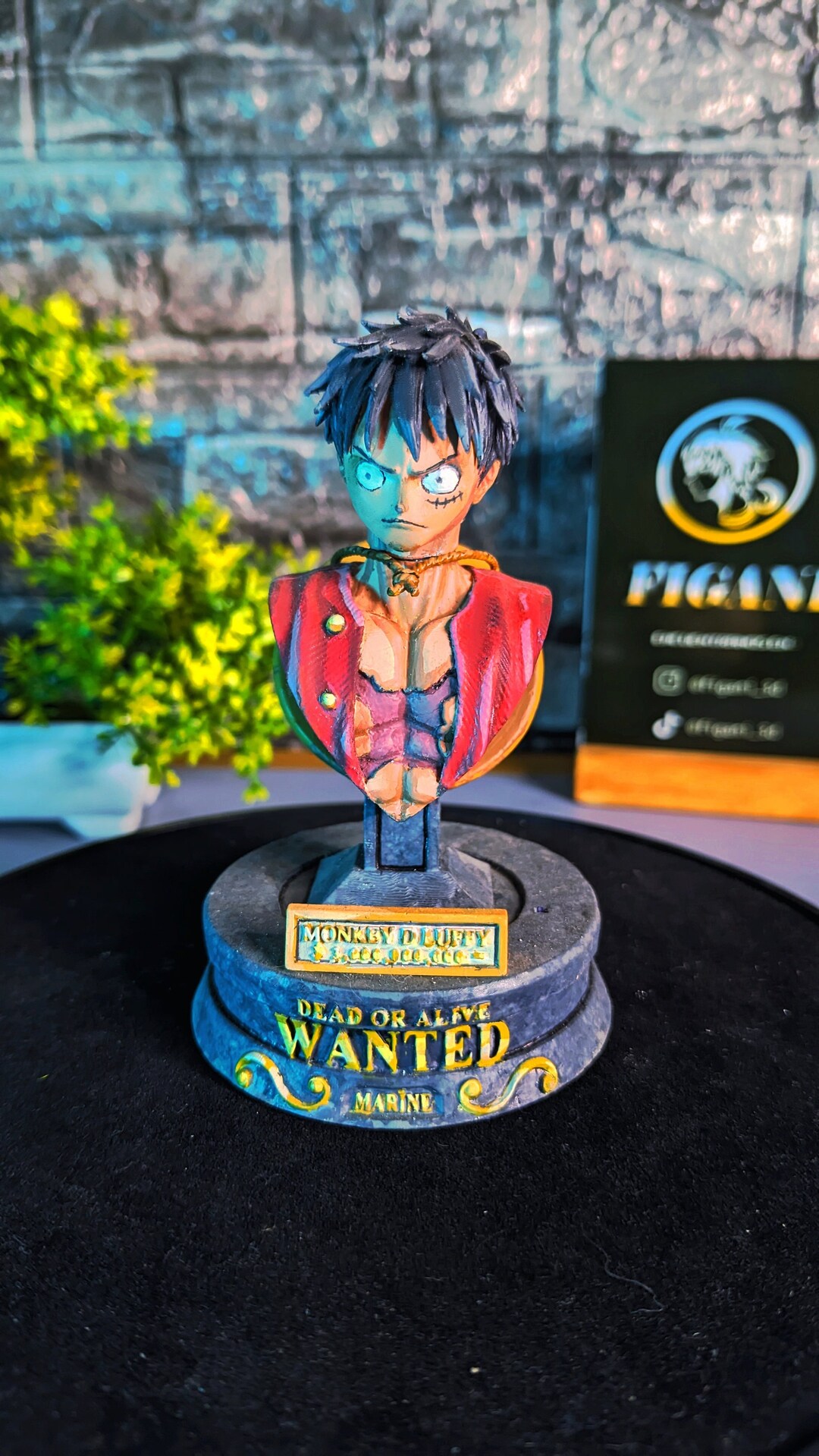 Luffy One Piece / Full Paint / 3D Print 12K Resin - Etsy