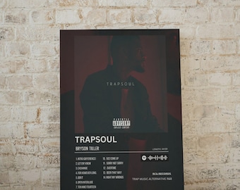 Bryson Tiller - TRAPSOUL - Album Cover Poster - Etsy
