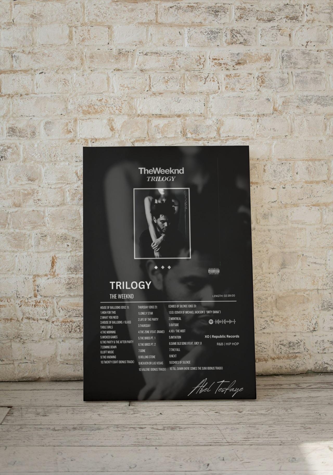 The Weeknd Trilogy Album Cover