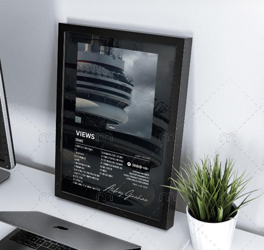 Drake VIEWS Album Cover Poster digital - Etsy