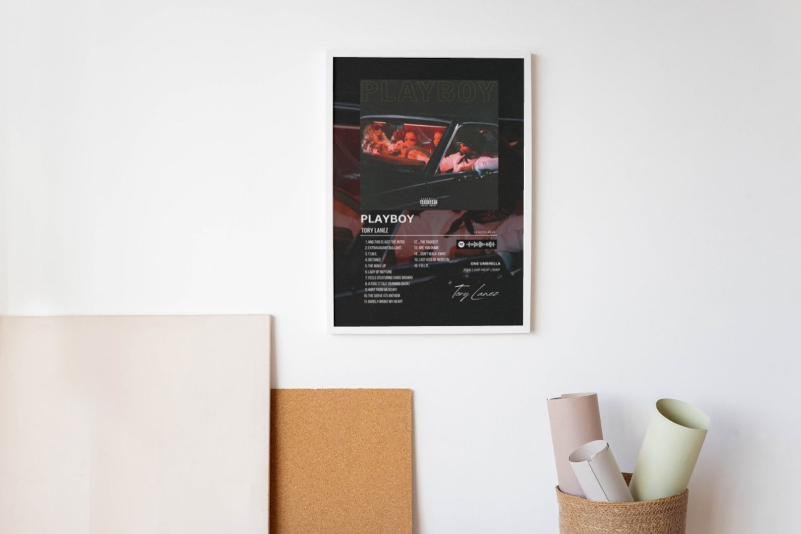 Tory Lanez - PLAYBOY - Album Cover Poster - Etsy Canada