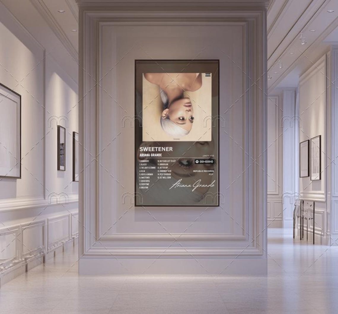Ariana Grande - Sweetener - Album Cover Poster - Etsy