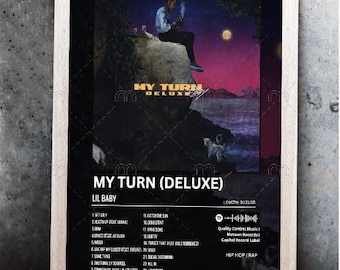 Lil Baby My Turn Deluxe Album Cover Poster - Etsy