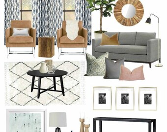 Interior Design Service-customized & Affordable Virtual E-design, E ...