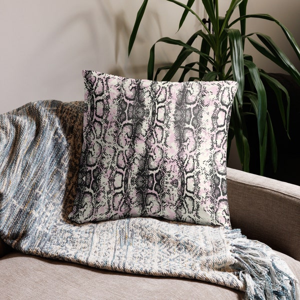Snakeskin Pillow - Etsy
