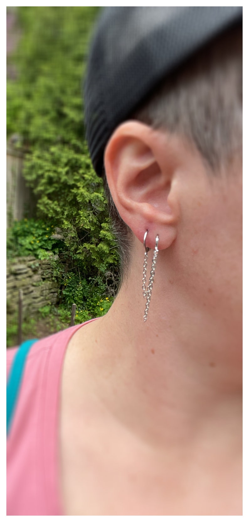 Simple, Comfy Loop Earplug Holders, Earrings- Neurodivergent Sensory ...